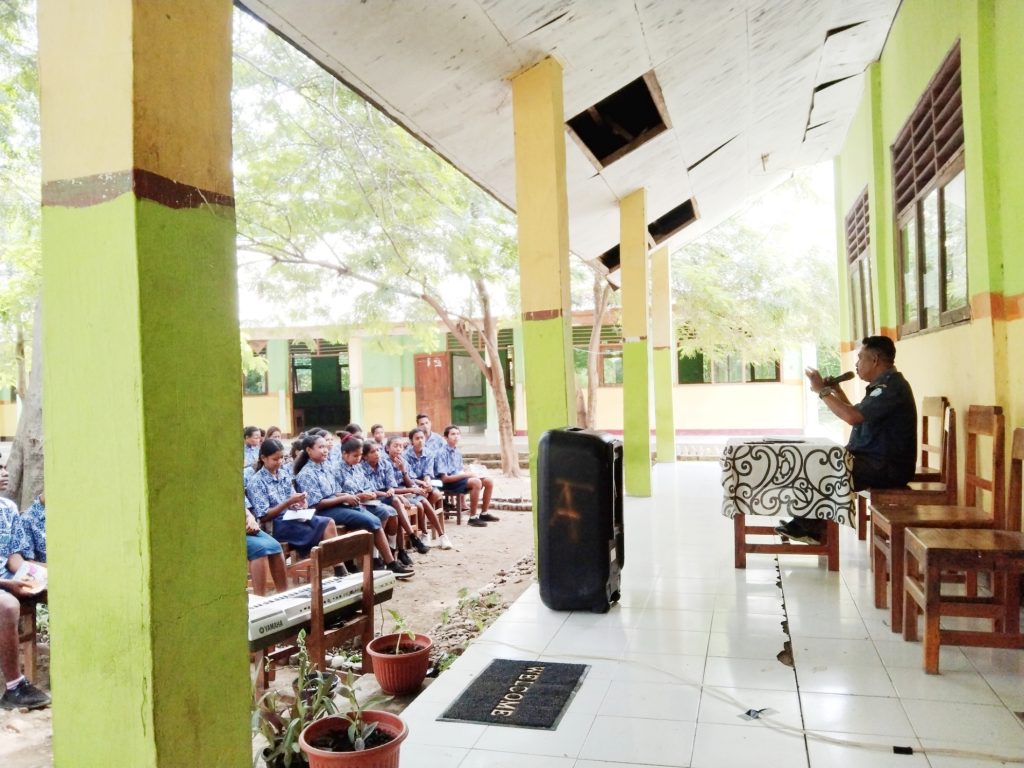 Pastoral Lintas Sekolah, Siswa-Siswi SMP SATAP Negeri Oesusu Komitmen ...